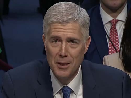 Gorsuch: One's Personal Views Have Nothing To Do With Being A Good ...
