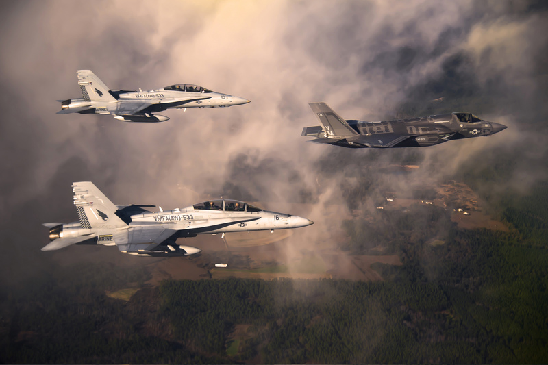 Marine Corps’ Fleet of F/A-18s Are Getting Laser-Guided Rockets ...