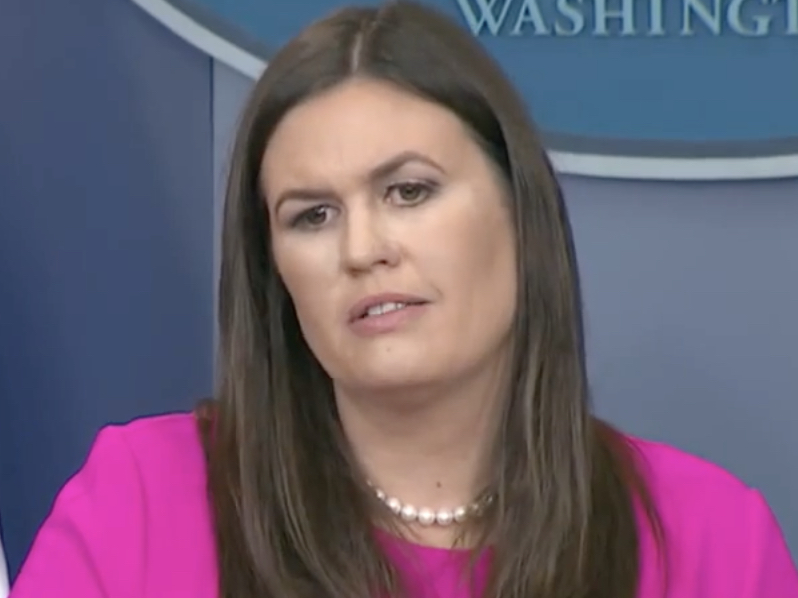 Sanders: Trump Didn't Want To "Burden" Kelly, Felt Scaramucci Was ...