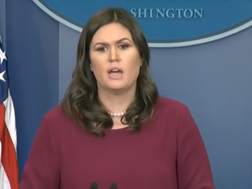 White House Repeats: Voters Knew About Allegations Against President ...