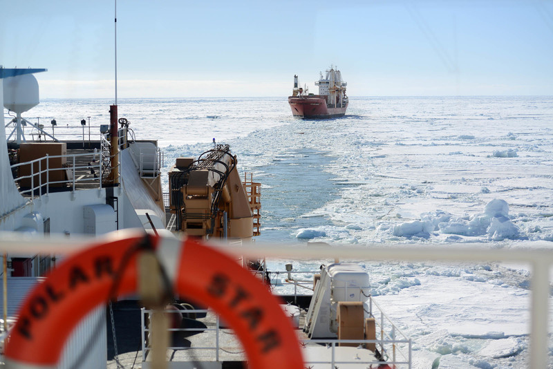 USCG Polar Star Departs for Antarctic Military Operations ...