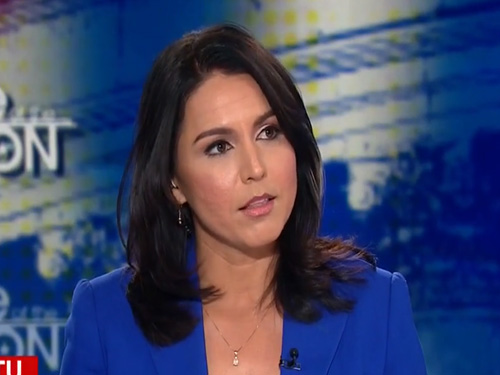 Hawaii Rep. Tulsi Gabbard: "Decades-Long Regime Change Policy" Is Cause ...