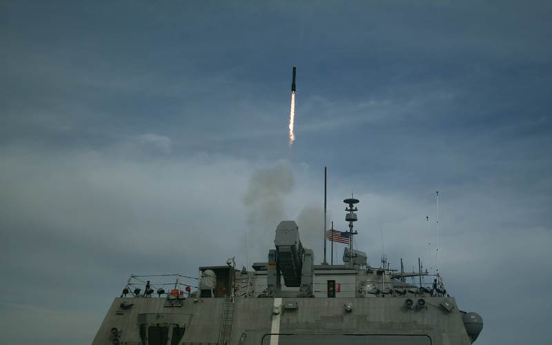 Surface-to-Surface Missile Module (SSMM) Set for LCS Testing ...