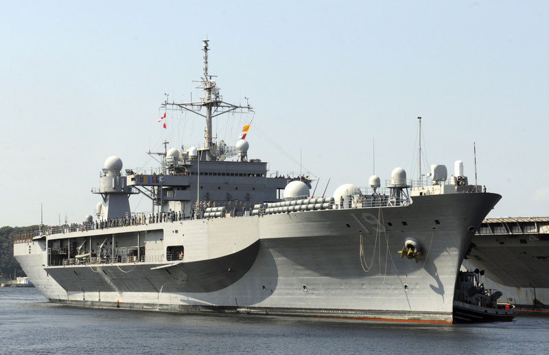 A Rare Glimpse Inside the Navy's Blue Ridge Class Command Ships ...