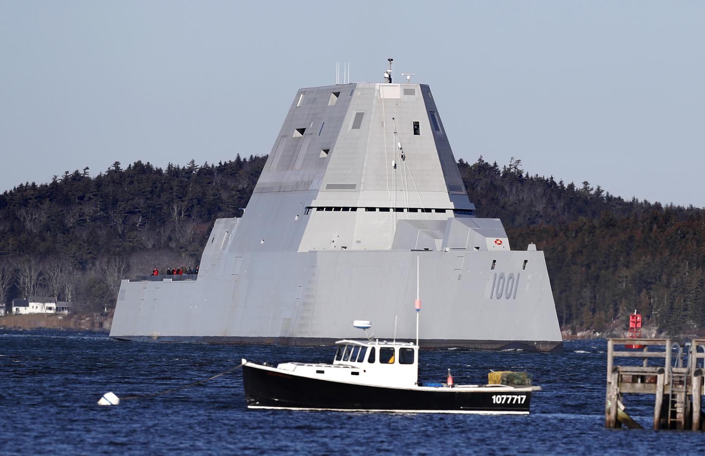 2nd Zumwalt-class Stealth Destroyer Passes Sea Test | RealClearDefense