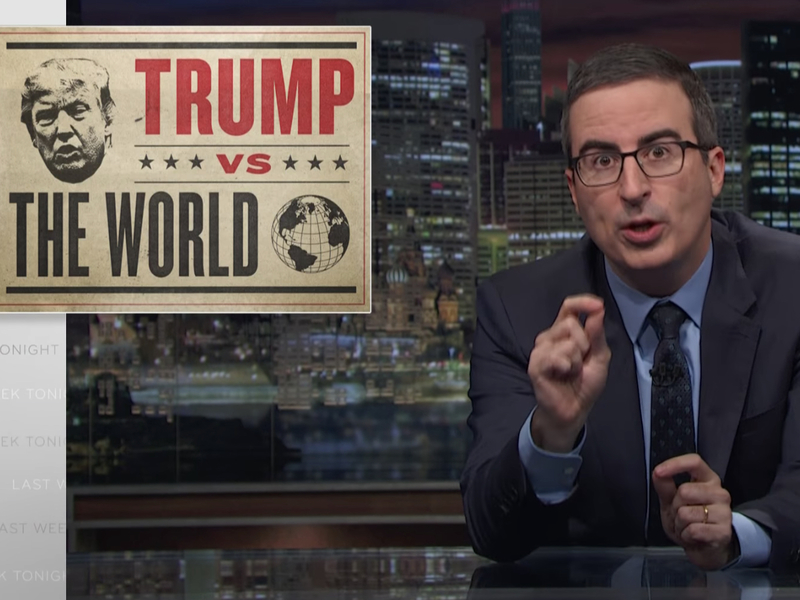 John Oliver: Donald Trump vs. The World | Video | RealClearPolitics