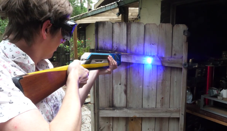 Man Makes a Laser Shotgun | Video | RealClearScience