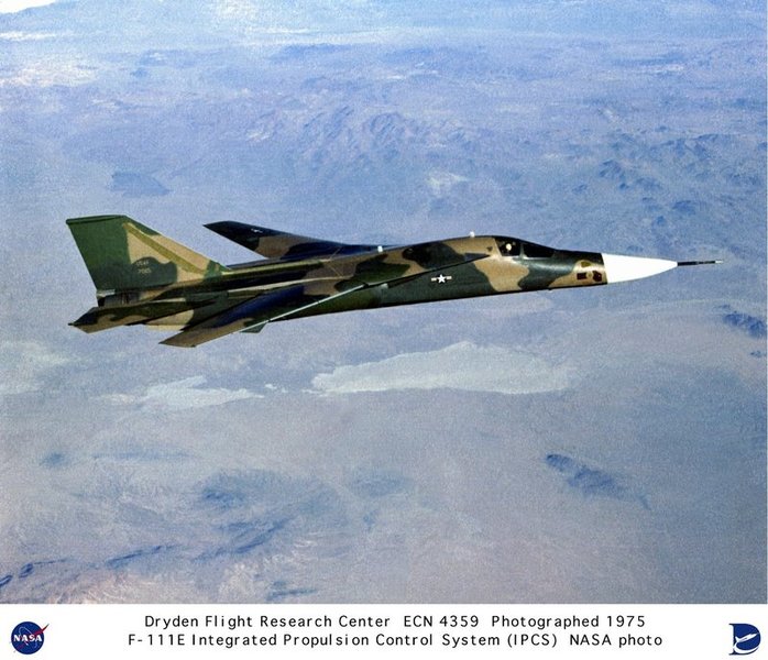 F 111 Jet Nasa