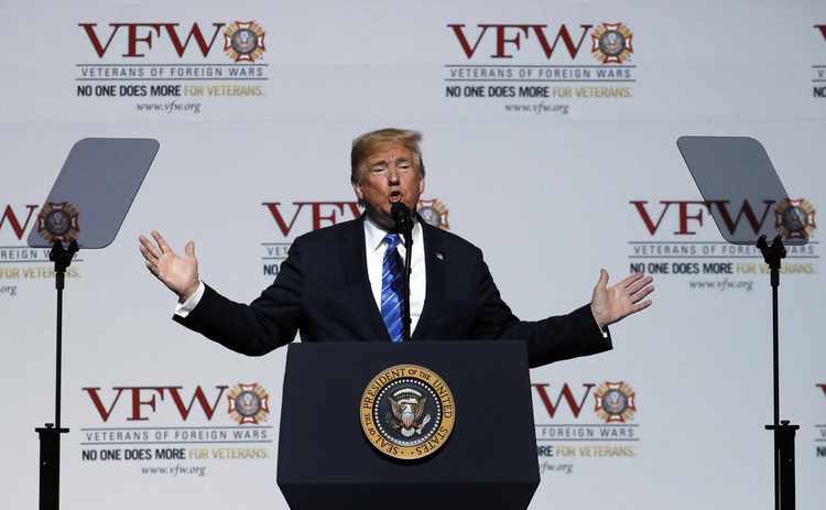 Citing VA Reforms, Trump Cements His Bond With Veterans | RealClearPolitics
