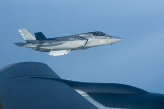 First F-35B Operation Deployment Includes External Gun Pod ...