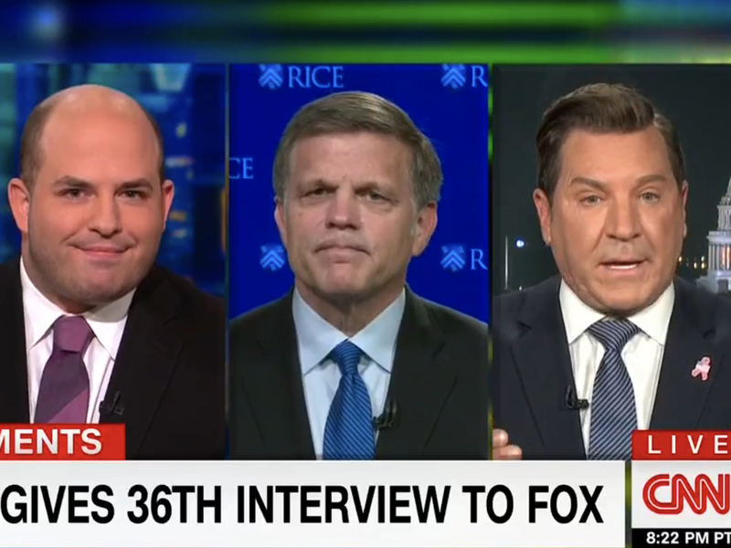CNN's Stelter Accuses Eric Bolling Of Using Talking Points: "You're Not ...