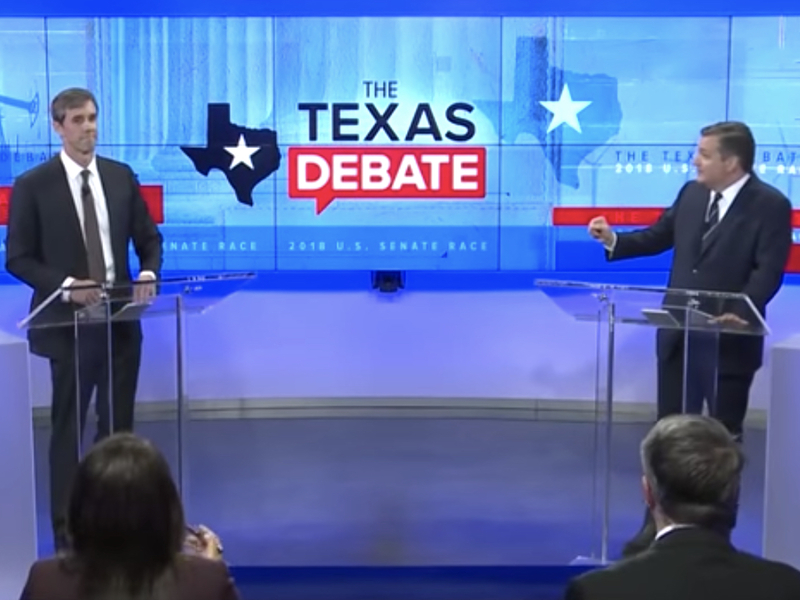 TX-Sen: Ted Cruz Debates Beto O'Rourke: Dem Calls Cruz "Lyin' Ted ...