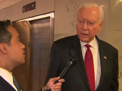 Sen. Orrin Hatch on Trump Allegations: I Don't Care | Video ...