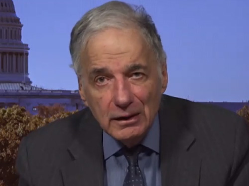 Ralph Nader On How Bush & Obama Paved The Way For The Trump Presidency ...