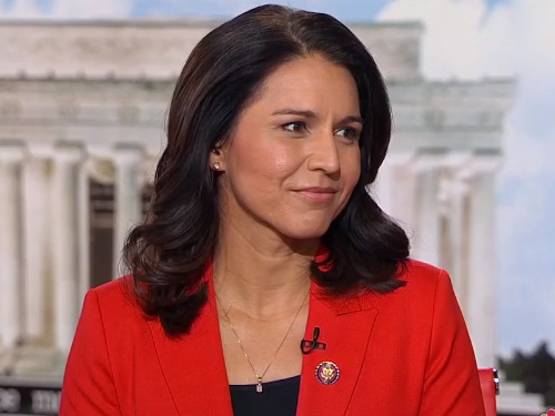 Rep. Tulsi Gabbard: Assad Is Not Our Enemy Becuase He Doesn't Pose A ...