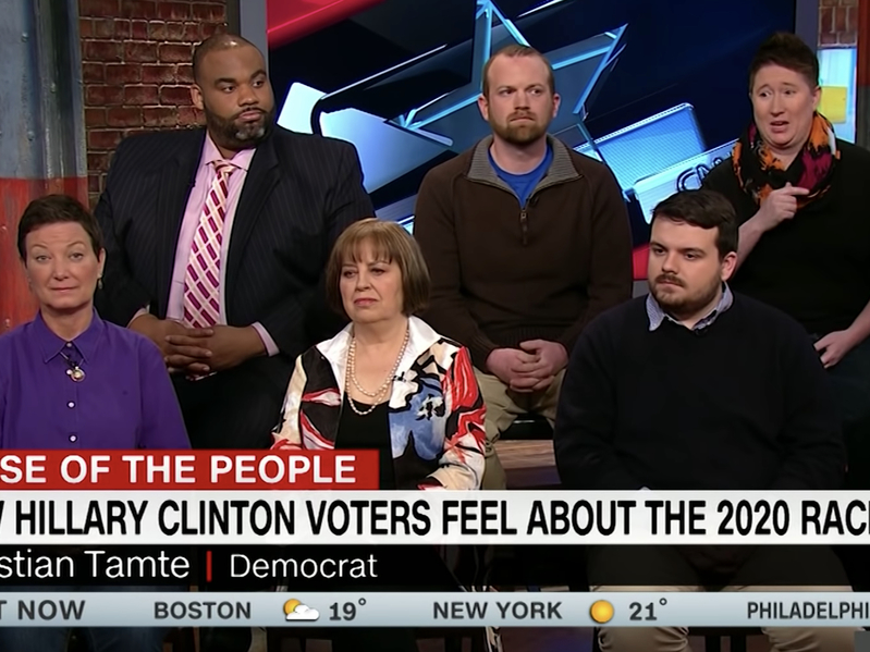 CNN Democratic Focus Group: Hillary, Biden, and Sanders Are "Done ...