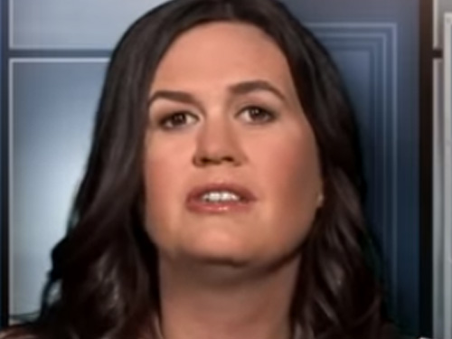 Sarah Sanders: It's Sad That Democrats And Liberal Media Are Sad Trump ...