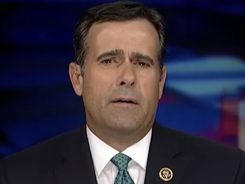 Rep. Ratcliffe: Comey Should Be Investigated For Recording President ...