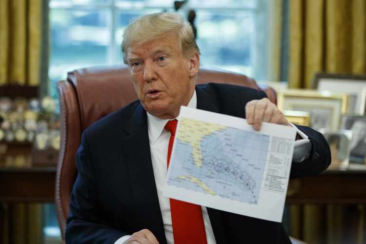 Trump's Sharpie-Doctored Map Embodies the Man | RealClearPolitics