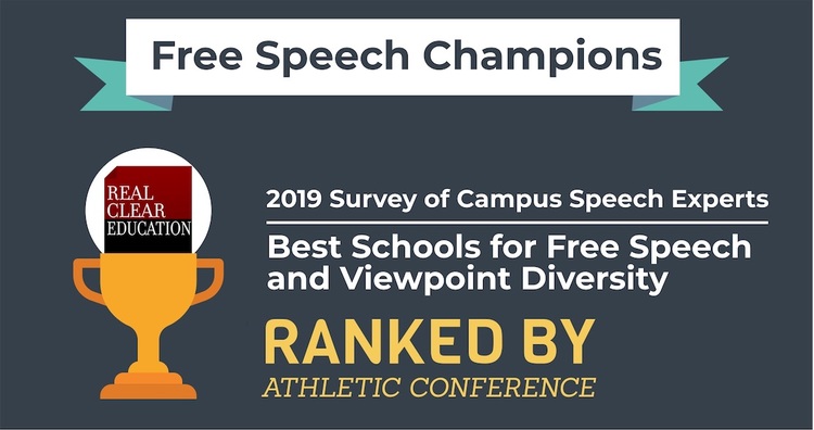 Infographic: Free Speech Champions Ranked by Conference | RealClearEducation