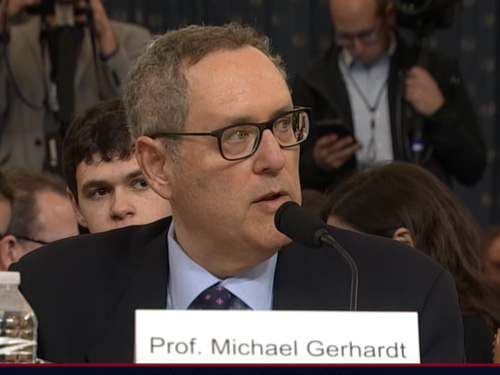 Michael Gerhardt: "If Congress Fails To Impeach Here, Then The ...