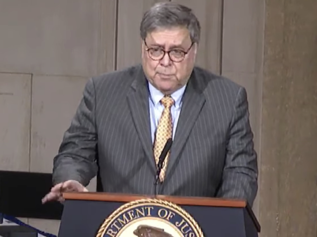 AG Bill Barr: "Communities" That Don't Show Law Enforcement More ...