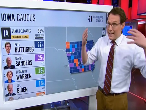 MSNBC's Steve Kornacki Valiantly Attempts To Make Sense Of Preliminary ...