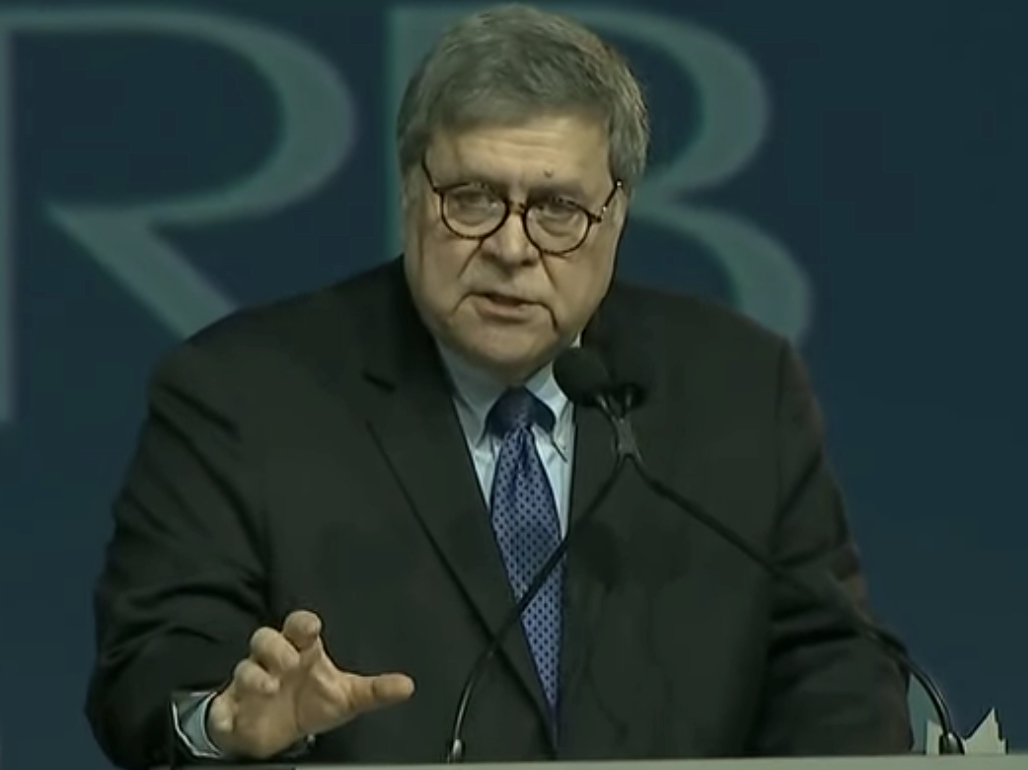 AG Bill Barr: Progressives Want To "Convert Us Into 25-Year-Olds Living ...