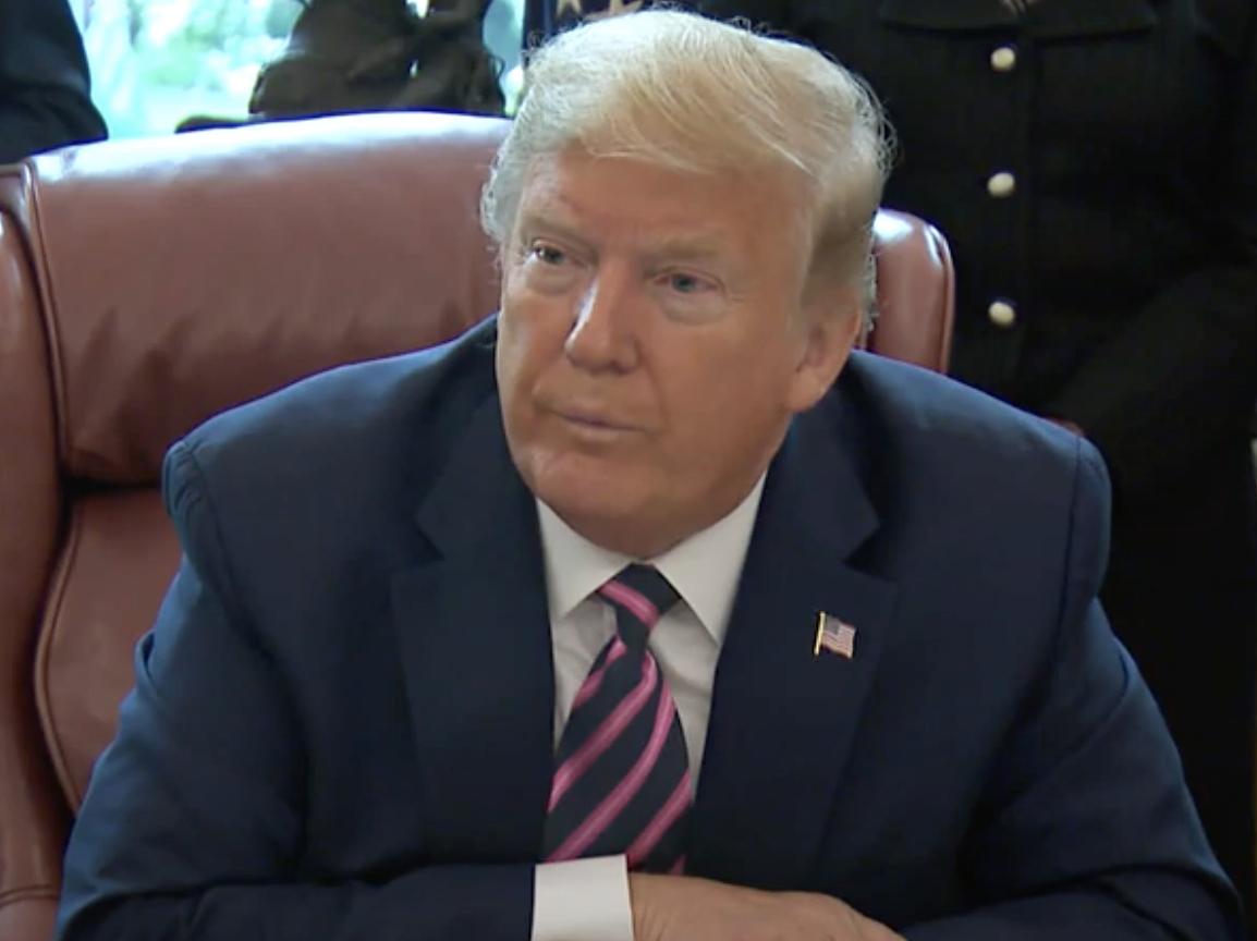 Trump: Remarks On Injecting Disinfectant Were "Sarcastic" | Video ...