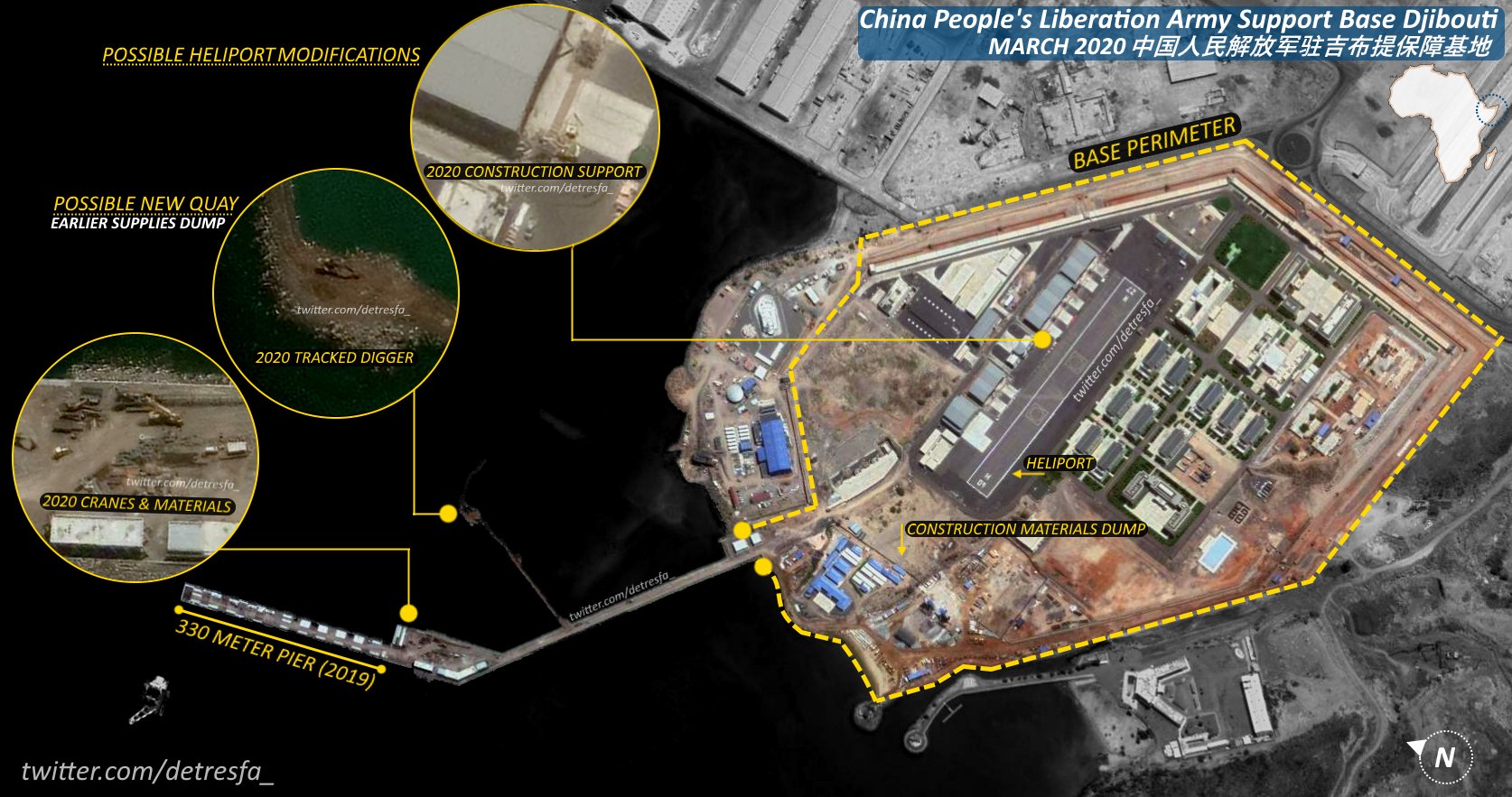 Satellite Images Show That Chinese Navy Is Expanding Overseas Base ...