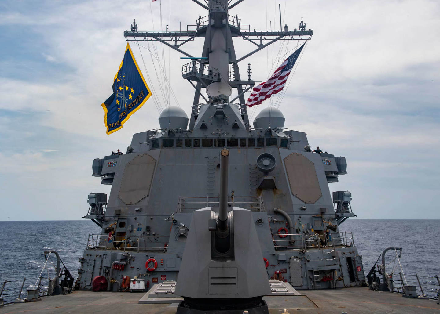 U.S. Navy Completes First MK 38 MOD 4 GWS Install | RealClearDefense