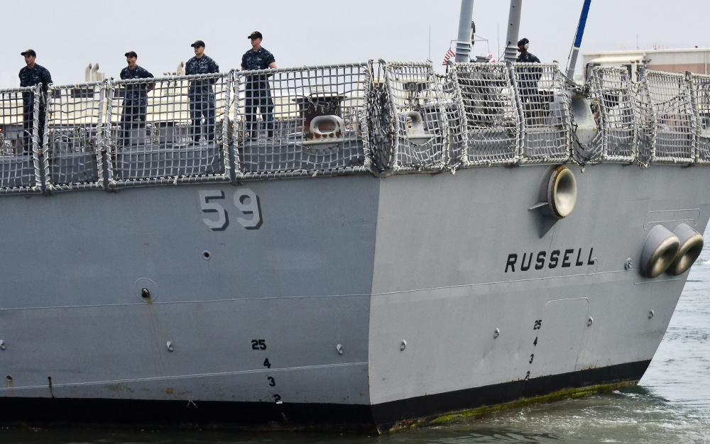Navy Destroyer USS Russell Passes Through Taiwan Strait | RealClearDefense
