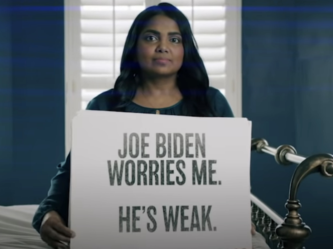 Trump Ad: Biden Is Weak | Video | RealClearPolitics