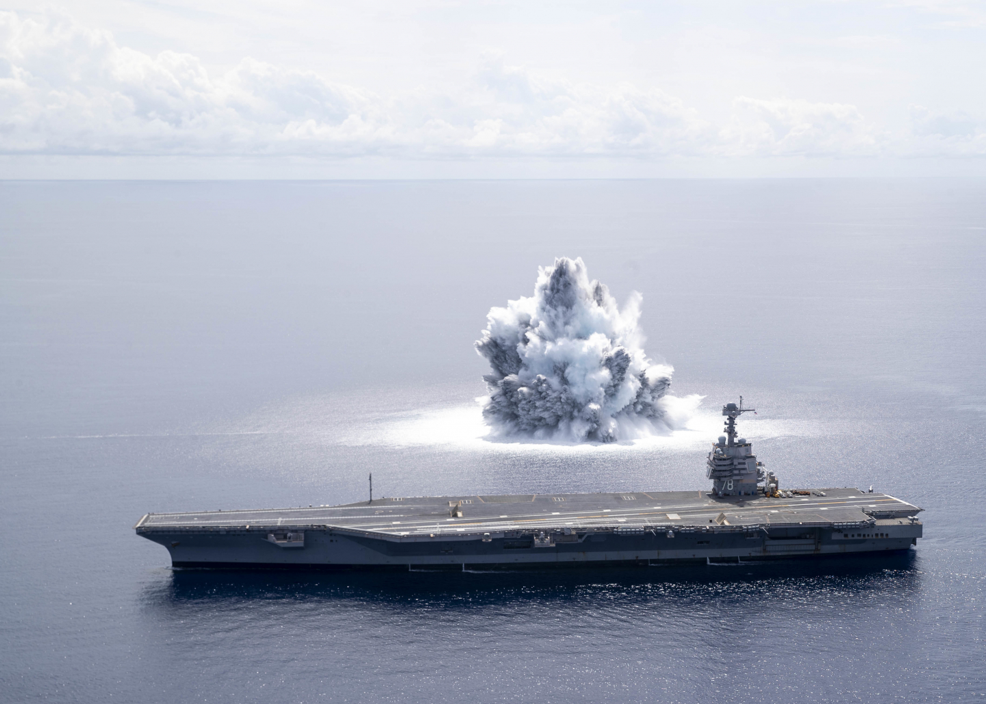 USS Gerald R. Ford Completes First Ship Shock Trials | RealClearDefense