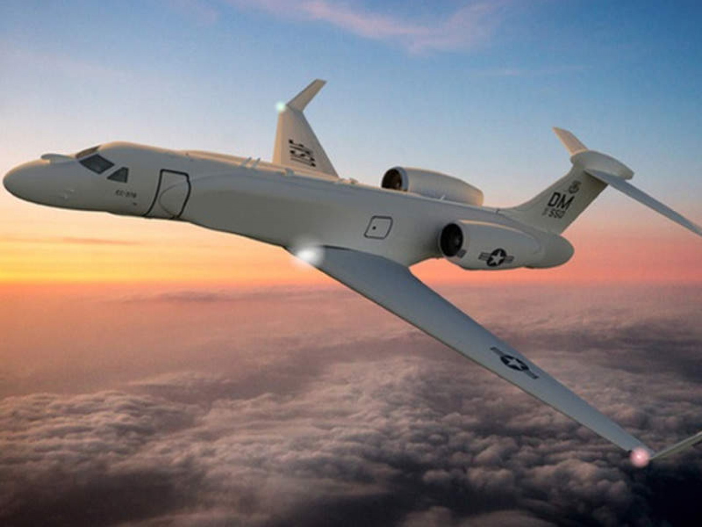 U.S. Air Force Receives First New Compass Call Electronic Warfare Plane ...