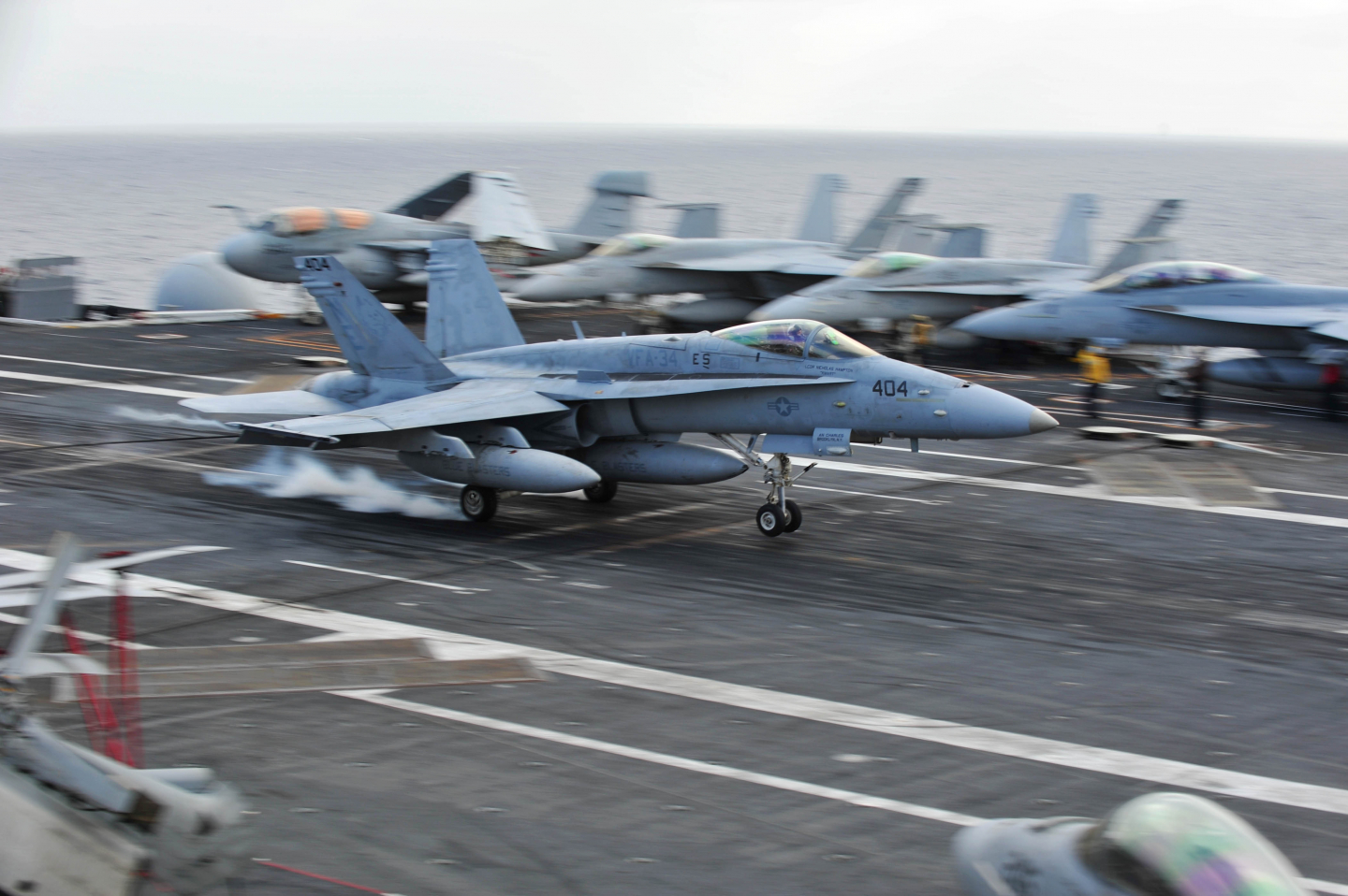 F/A-18 Carrier break and landing | RealClearDefense