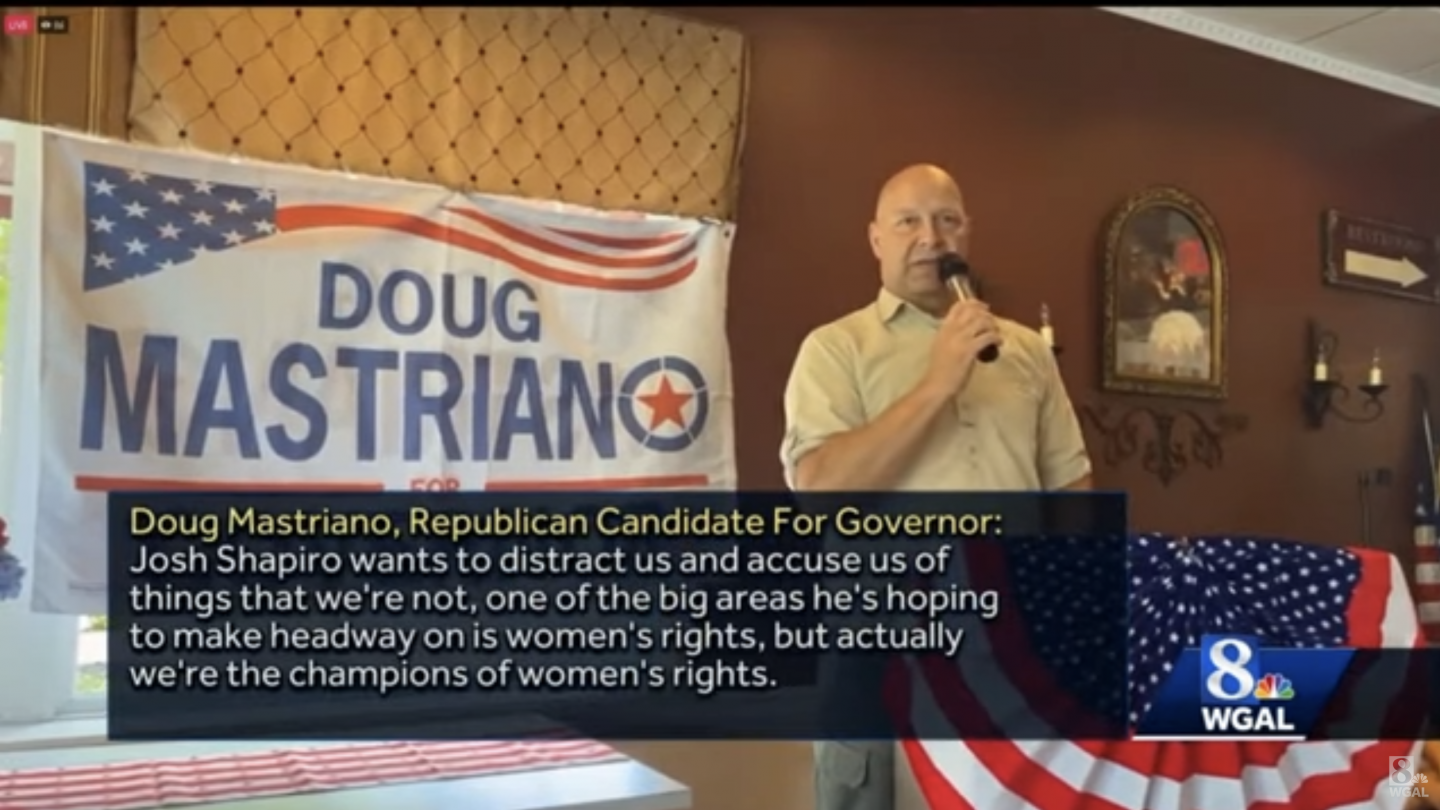 Rare View Inside a Mastriano Campaign Event | RealClearPennsylvania
