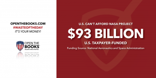 WasteOfTheDay: NASA's $93B Artemis Project 'Unsustainable ...