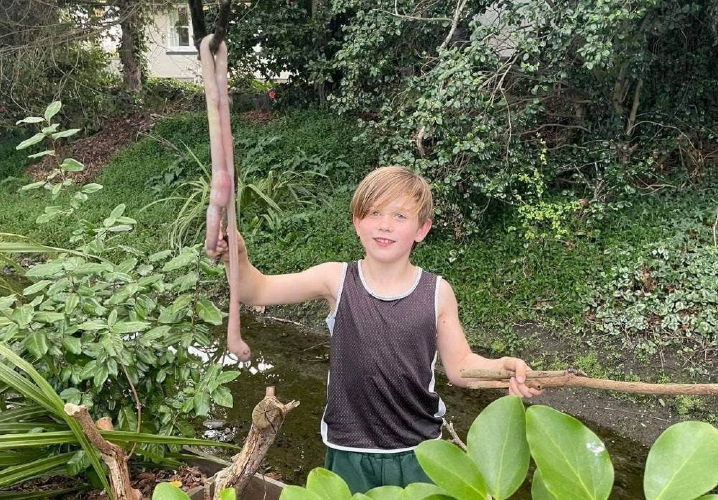 Boy Finds a Three-Foot-Long Earthworm in Backyard | RealClearScience