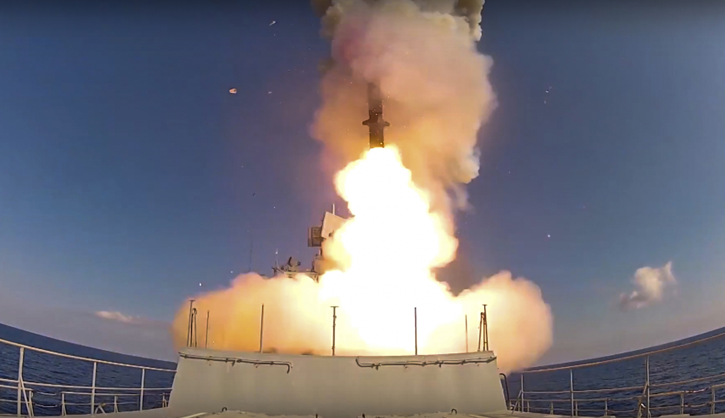Russia Firing Kalibr Cruise Missiles Into Ukraine | RealClearDefense