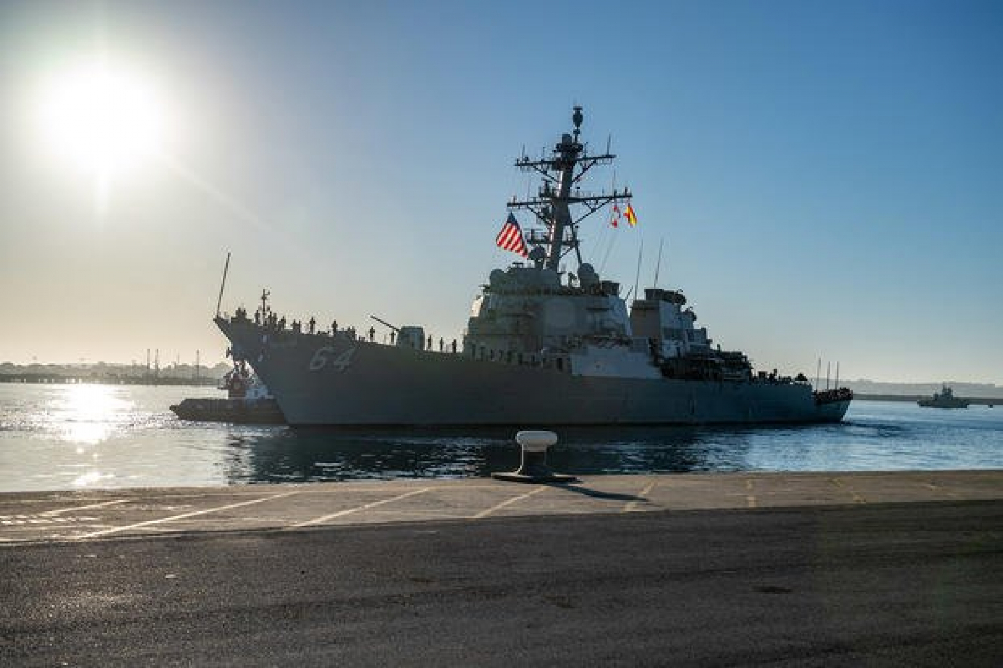 Navy Calls in ATF to Probe Blaze Aboard Destroyer in Florida ...