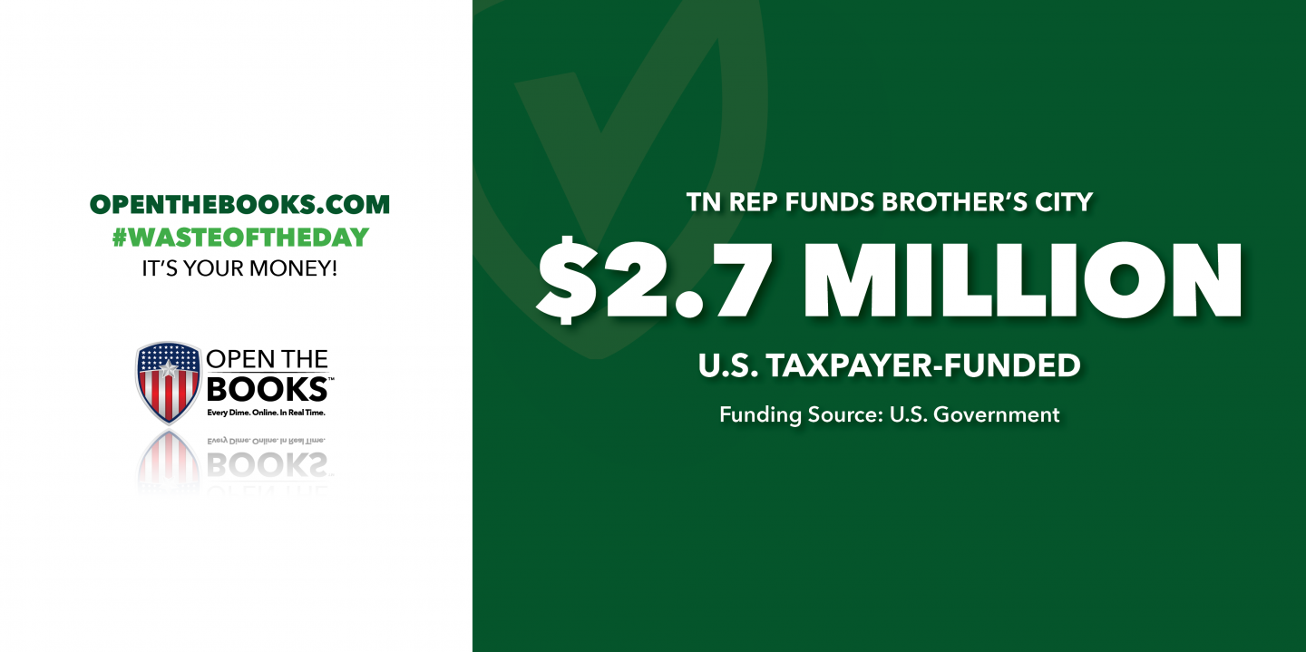 Tennessee Congressman Gets $2.7M for Nashville Mayor, His Brother ...