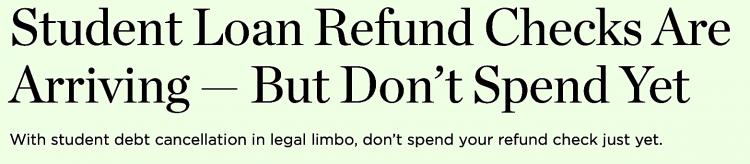 Shopping Spree 101: How Refunds of Federal Loan Overpayments Leave ...