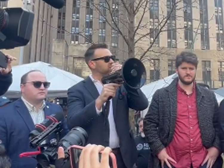 Jack Posobiec: Trump's Motorcade To Arraignment Is "The Funeral ...