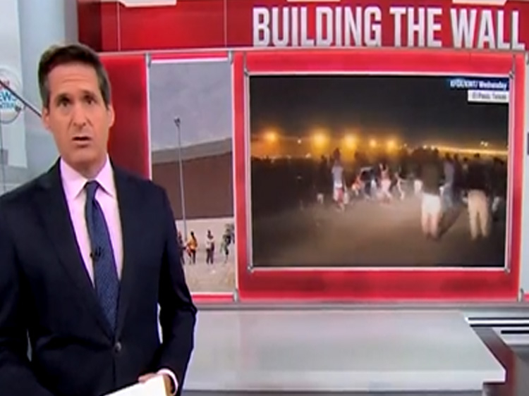 CNN's Berman: President Biden Building 20 Miles Of New Border Wall Is ...