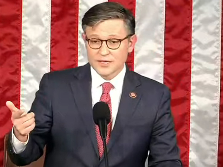 Mike Johnson Gives First Speech As House Speaker: God Has Brought Each Of Us Here For A Reason ...