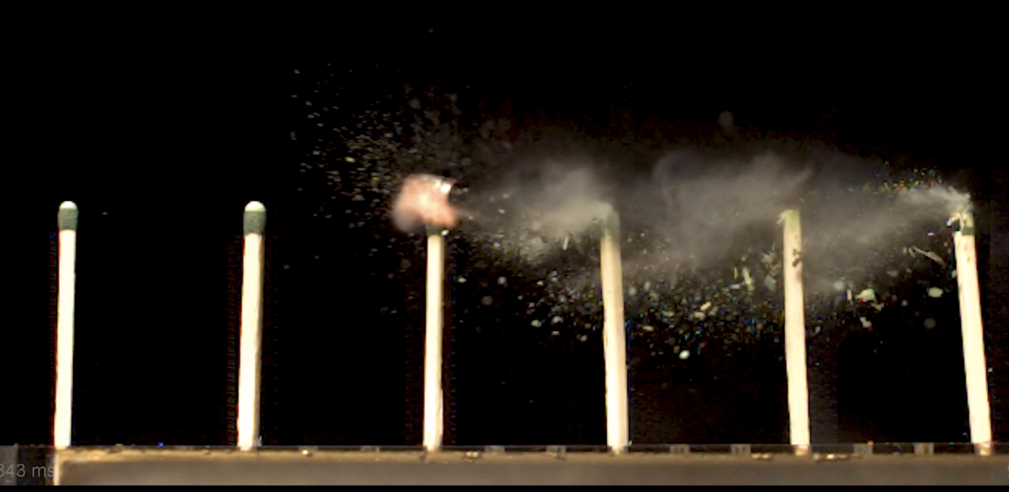We Struck a Match With a Bullet at 380,117 fps | RealClearScience