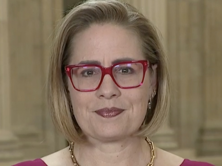 Sen. Sinema: Border Bill Solves The Crisis, There Is "Real ...