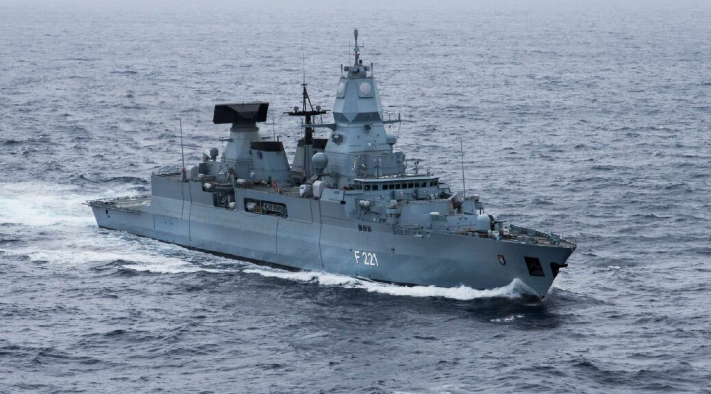 Analyzing German Frigate’s Near-Miss of a U.S. Drone in the Red Sea ...