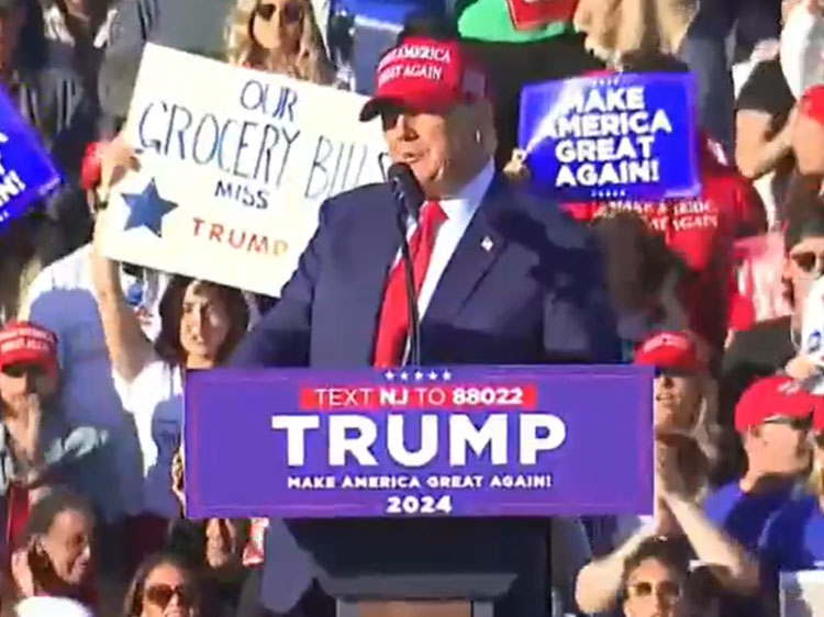 Trump At Jersey Shore: "We're Expanding The Electoral Map... We're ...